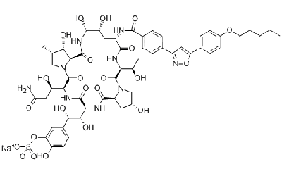 Micafungin Sodium | 1,3-beta-D-glucan synthesis inhibitor | Buy from ...