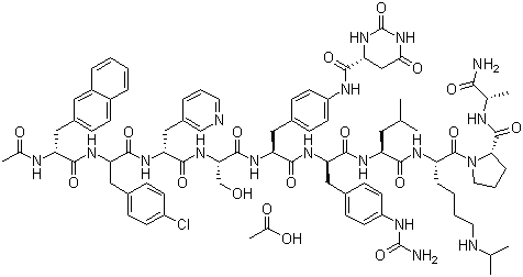 Degarelix acetate | GnRH antagonist | 934016-19-0, 214766-78-6 | AdooQ®