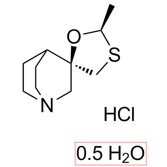 Cevimeline hydrochloride hemihydrate | M1 agonist | Buy from Supplier ...