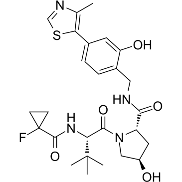 VH032-cyclopropane-F | VH032-based VHL ligand | Buy from Supplier AdooQ®