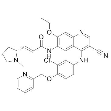Pyrotinib | EGFR/HER2 dual inhibitor | Buy from Supplier AdooQ®
