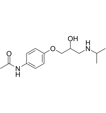 Practolol | β1-adrenergic receptor antagonist | Buy from Supplier AdooQ®