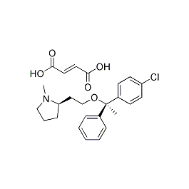 Clemastine fumarate | Histamine Receptor antagonis | Buy from Supplier ...
