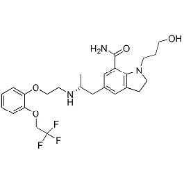 Silodosin (Rapaflo) | α1-adrenoceptor antagonist | Buy from Supplier AdooQ®
