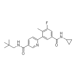 Losmapimod (GW856553X) | p38 MAPK inhibitor | 585543-15-3 | AdooQ®