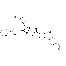 Avatrombopag | Thrombopoietin(TPO) receptor agonist | 570406-98-3 | AdooQ®