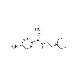 Procainamide HCl | Sodium channel blocker/DNMT inhibitor | 614-39-1 ...