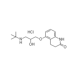 Carteolol HCl | β-adrenoceptor antagonist | Buy from Supplier AdooQ®