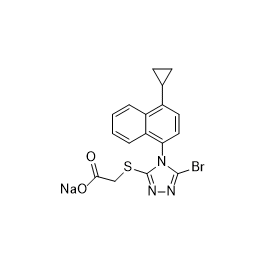 Lesinurad sodium | SUR/URAT1 inhibitor | Buy from Supplier AdooQ®