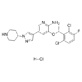 Crizotinib hydrochloride | c-Met/NPM-ALK inhibitor | Buy from Supplier ...