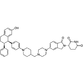 Vepdegestrant (ARV471) | estrogen receptor PROTAC protein degrader ...